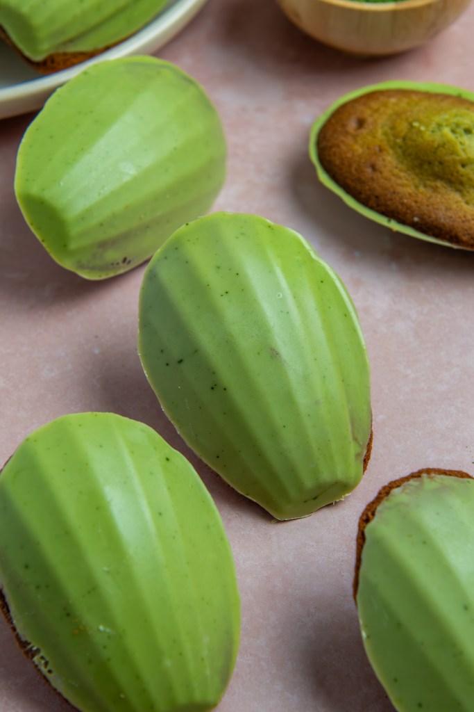 Matcha madeleines - Annabella's Foodblog